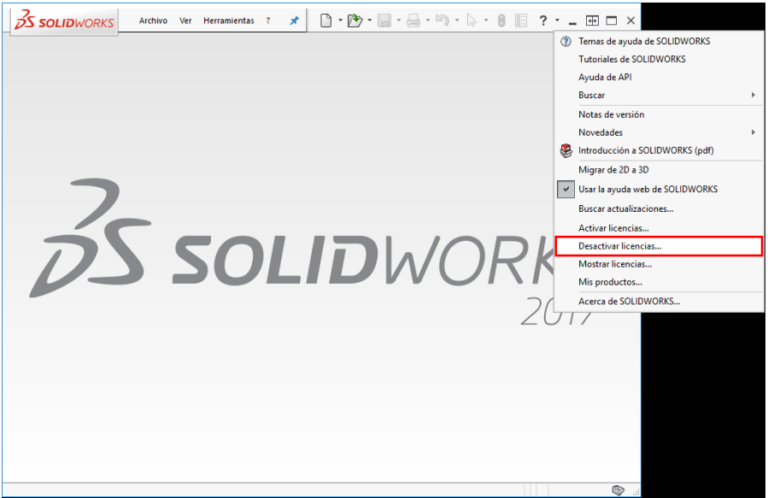 Activar, desactivar y transferir licencias SOLIDWORKS