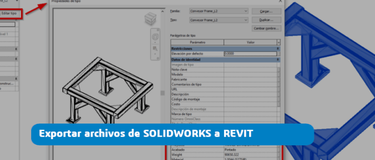 Tutorial: Exportar SOLIDWORKS a "Familia de Revit" - Easyworks