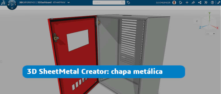 3D SheetMetal Creator: diseños de chapa metálica online y en la nube