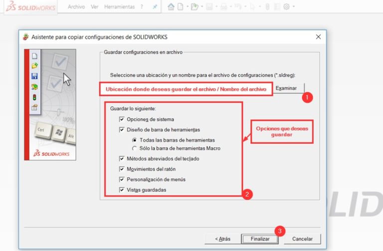 ¿Cómo guardar mi configuración de SOLIDWORKS? - Easyworks