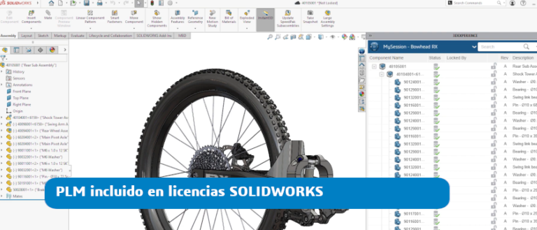 PLM incluido en tus licencias SOLIDWORKS: Parte I